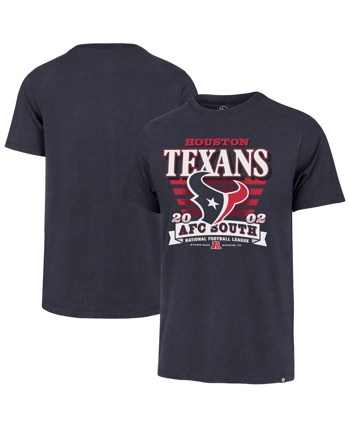 Click here for 47 Brand Mens Navy Houston Texans Stripe Splash Fr... prices