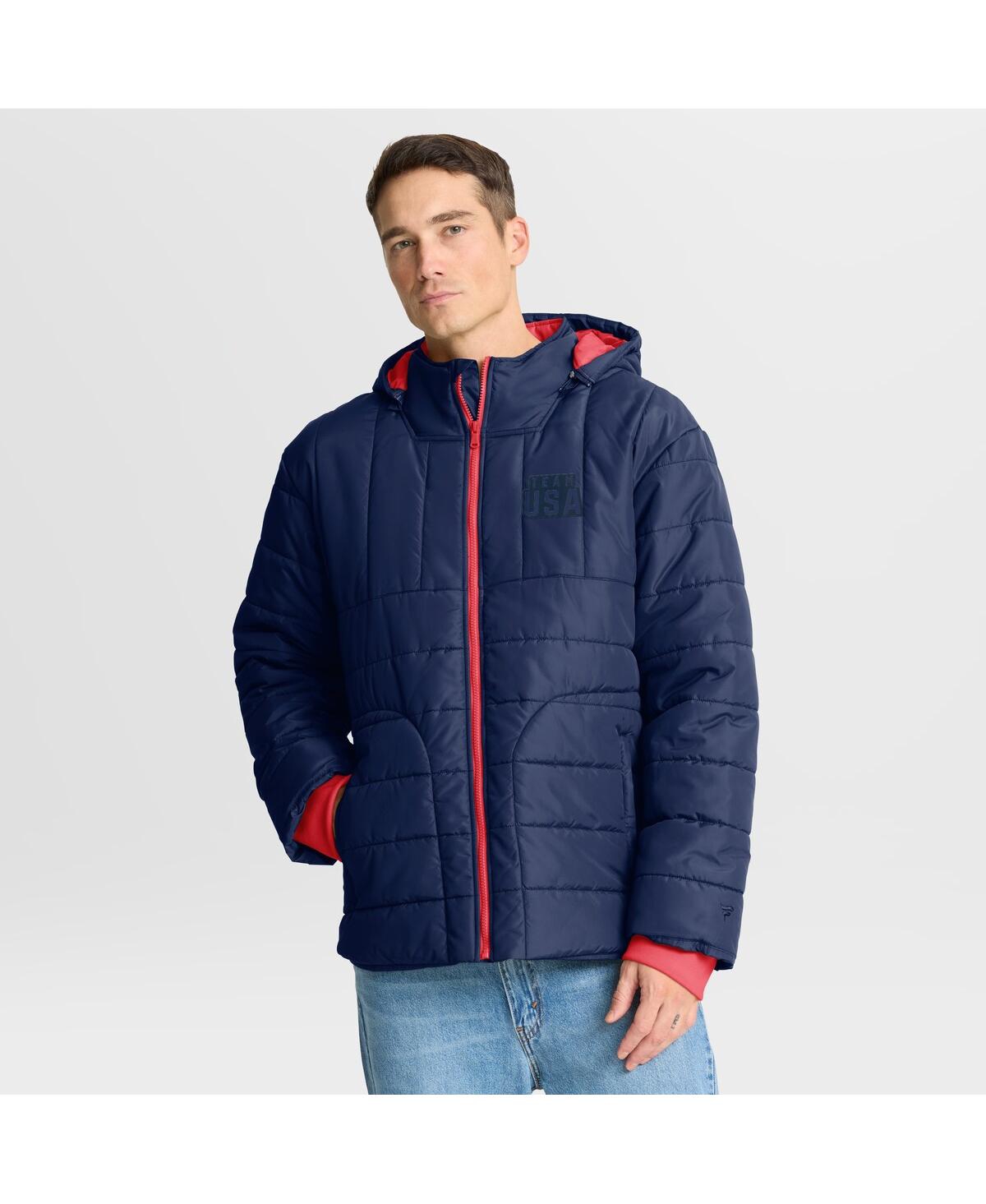 Click here for Fanatics Mens Navy Team Usa Full-Zip Hooded Jacket... prices