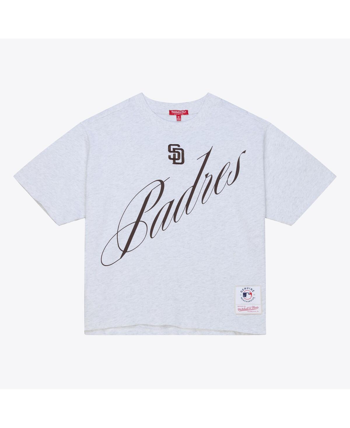 Click here for Mitchell & Ness Womens Heather Gray San Diego Padr... prices