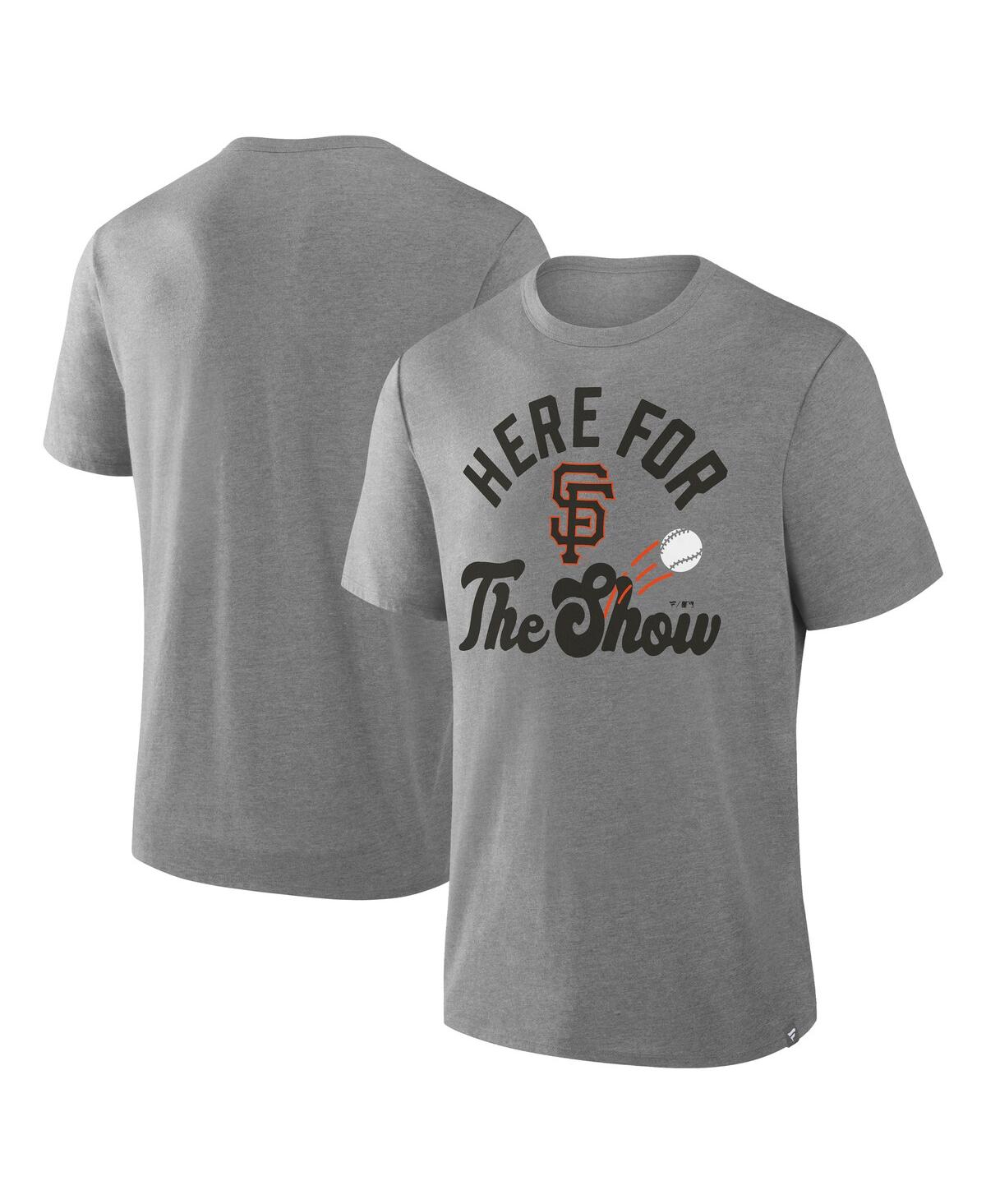 Click here for Fanatics Mens Heather Gray San Francisco Giants No... prices