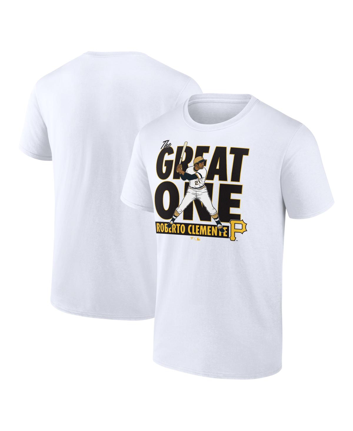 Click here for Fanatics Mens Roberto Clemente White Pittsburgh Pi... prices