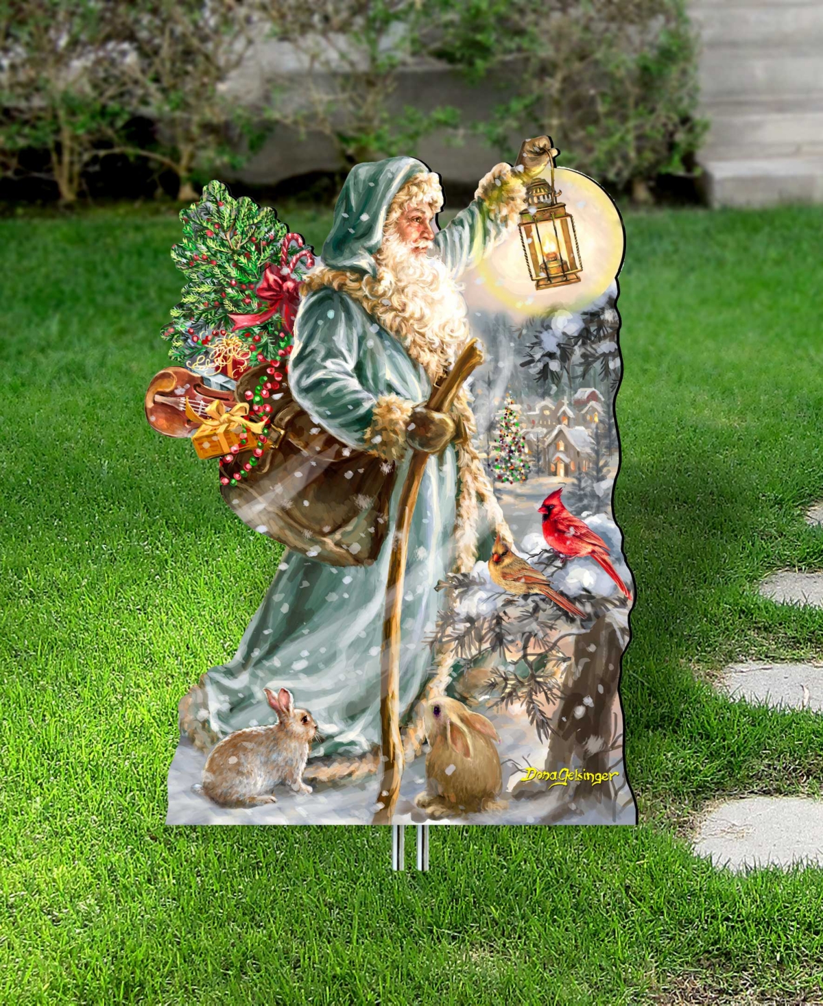 Click here for Designocracy Saint Nicholas Christmas Holiday Outd... prices