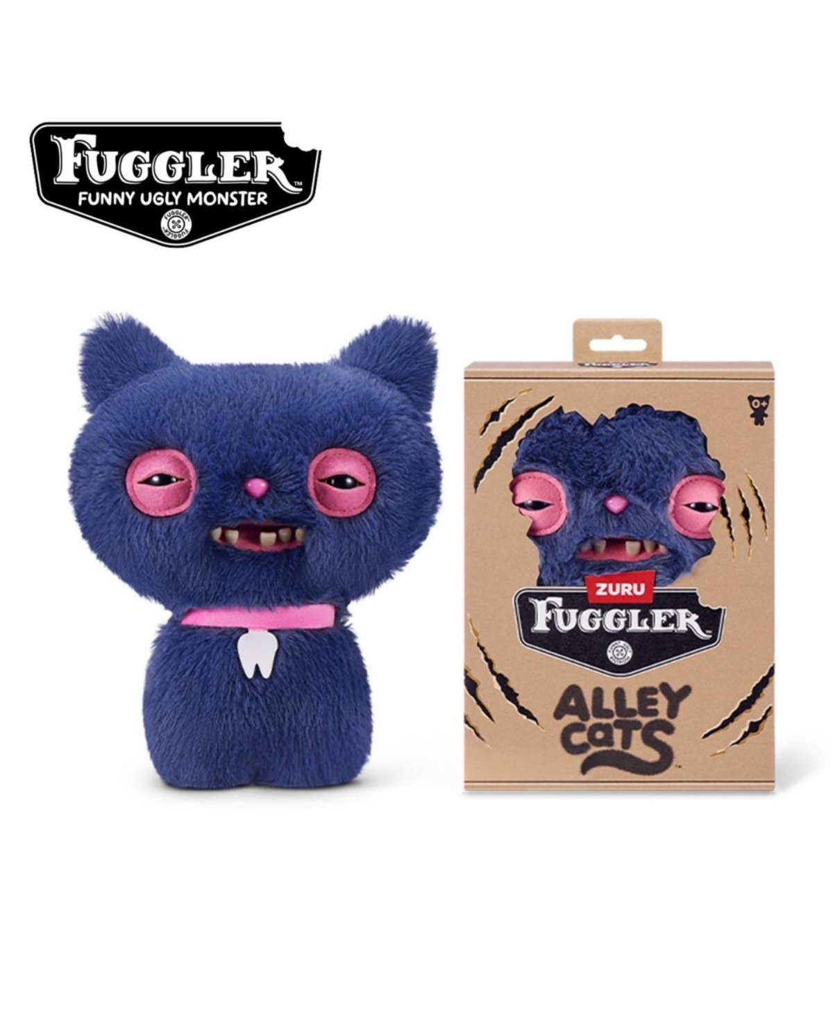 Click here for Fuggler Zuru Alley Cats Cheeze 9 Inch Plush Toy prices