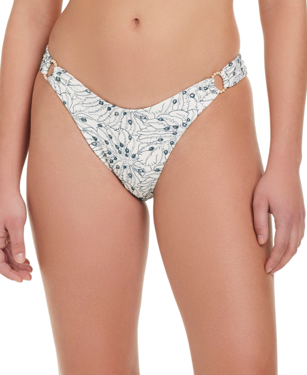 Click here for Red Carter Womens Embroidered Pull-On Bikini Botto... prices