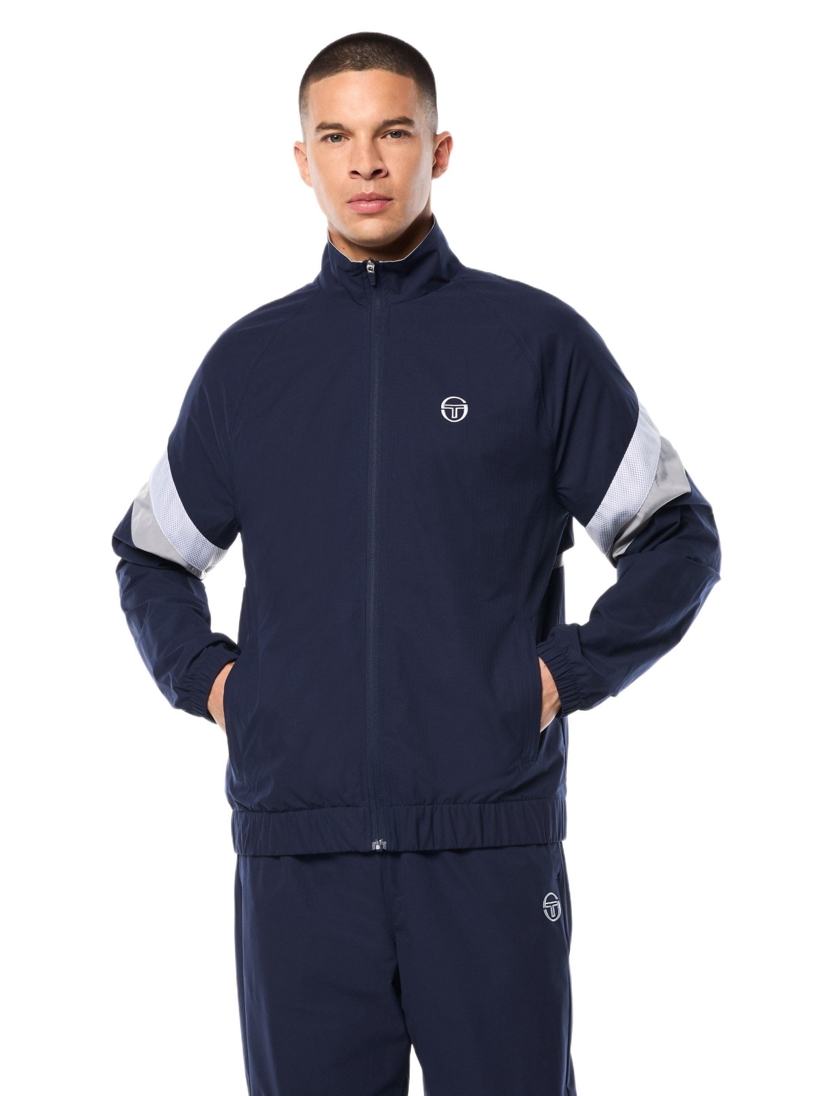 Click here for Sergio Tacchini Mens Ventilato Track Jacket - Mari... prices