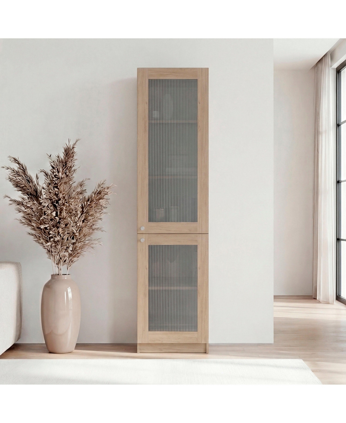 Click here for Fm Furniture Milo Modern Storage Cabinet with 5 Sh... prices