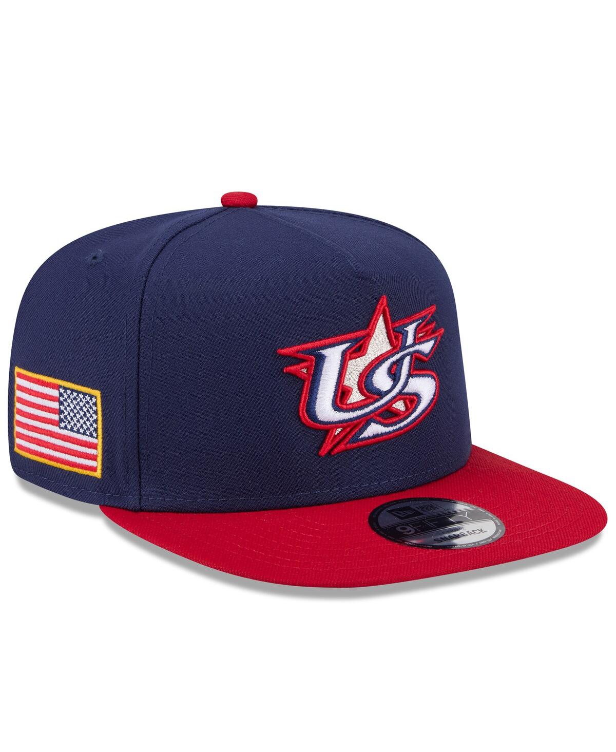 Click here for New Era Mens Navy/Red Usa Baseball 2026 World Base... prices