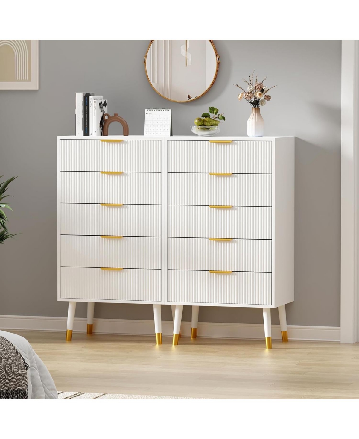 Click here for gaomon 5 Drawer Dresser for Bedroom  Modern Closet... prices