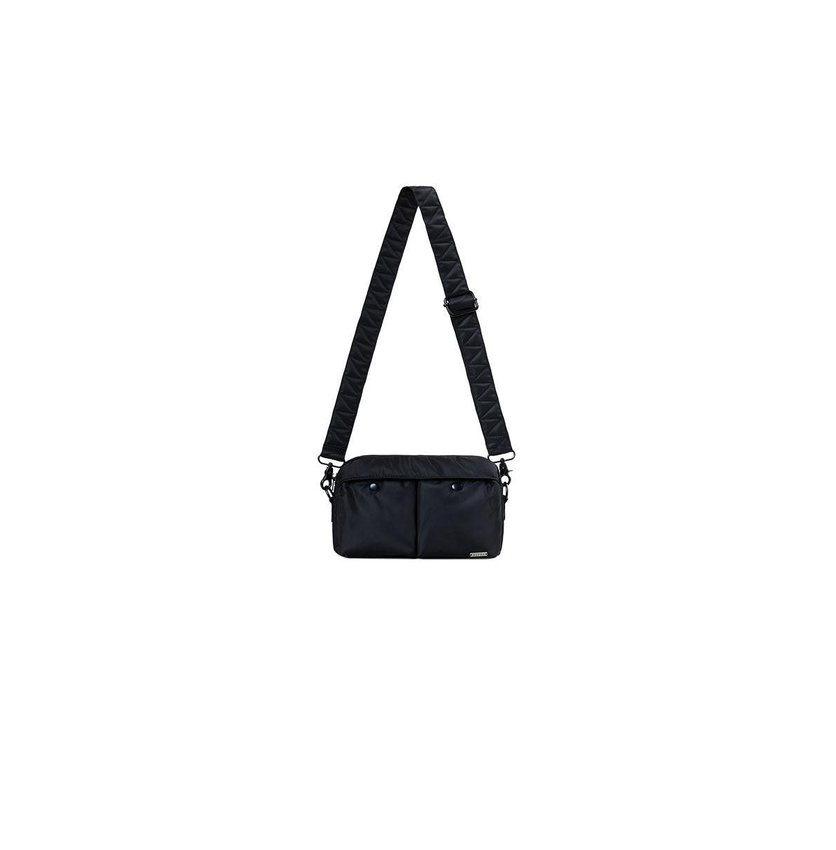 Click here for Alpha Industries Nylon Messenger Bag - Black prices