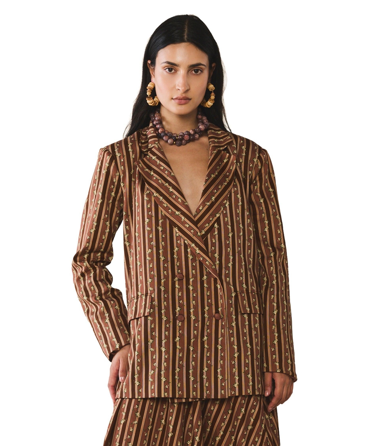 Click here for Eddy Womens Sloan Blazer - Fresh garden floral prices