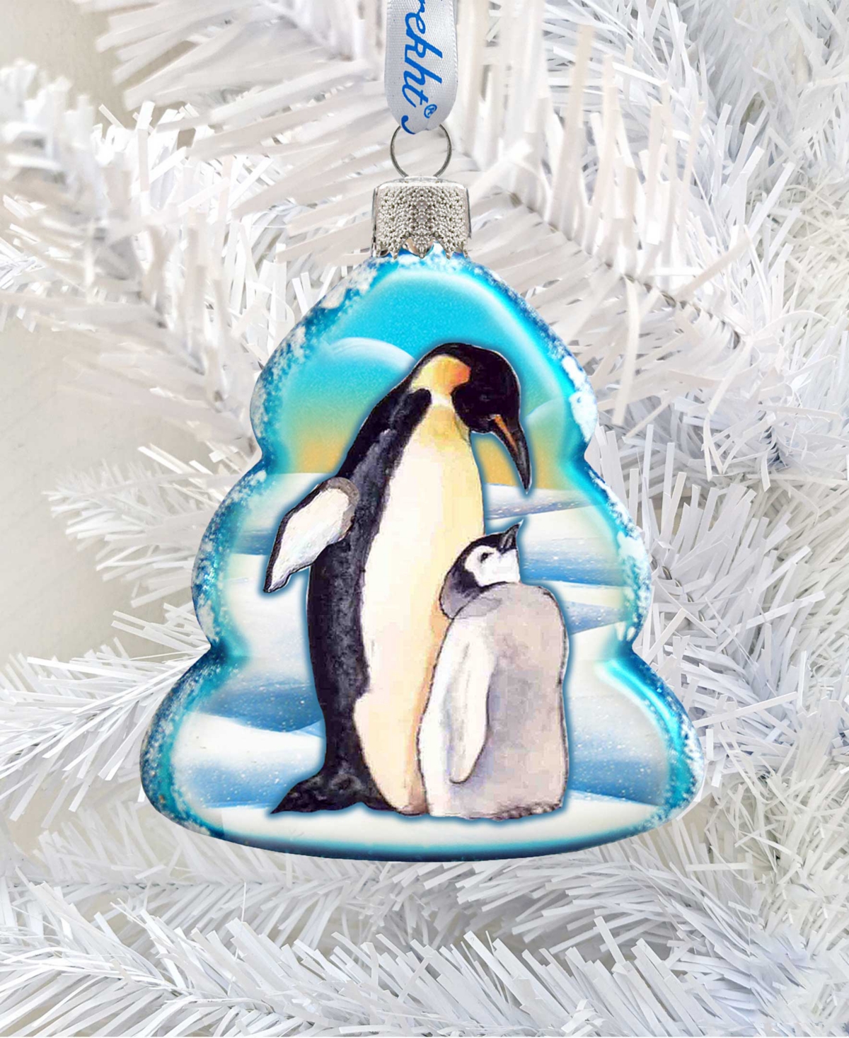 Click here for Designocracy Penguin Family Mercury Holiday Orname... prices