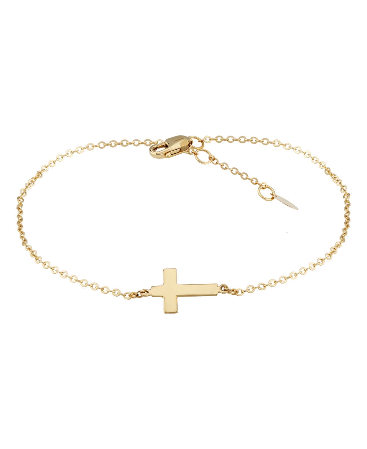 Click here for Adjustable Cross Bracelet Set in 14k Gold - Gold prices