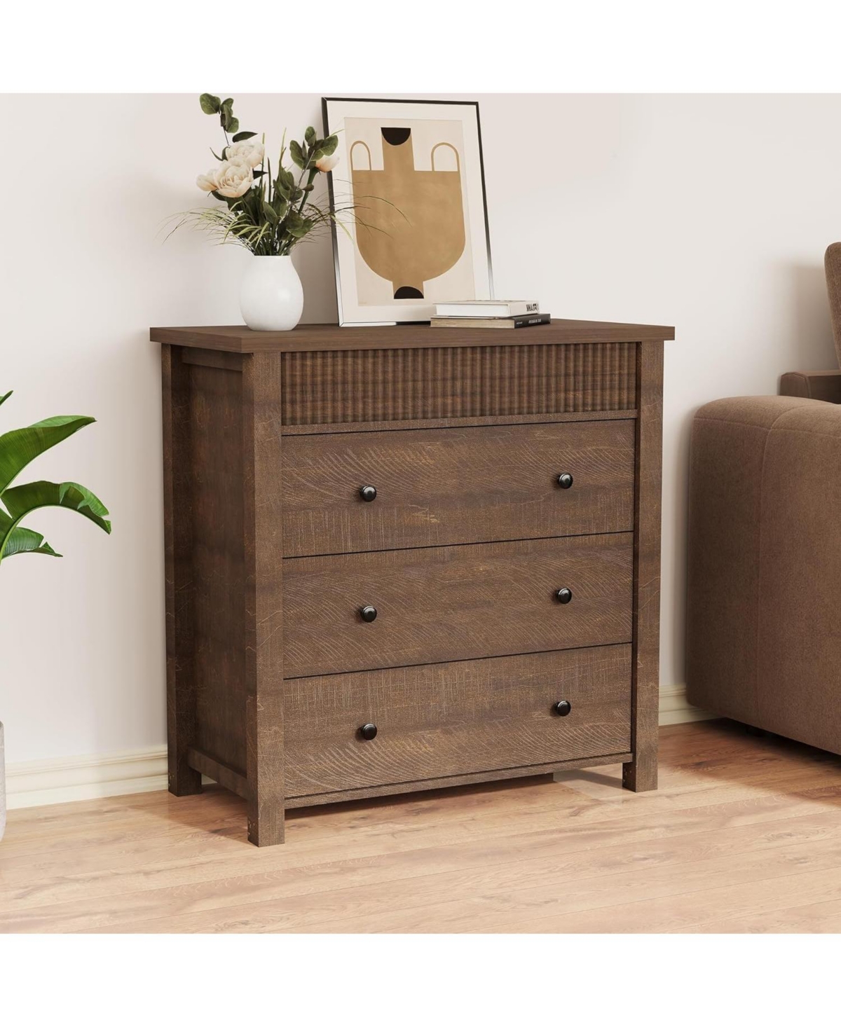 Click here for gaomon 3-Drawer Nightstand Dresser for Bedroom  Wo... prices