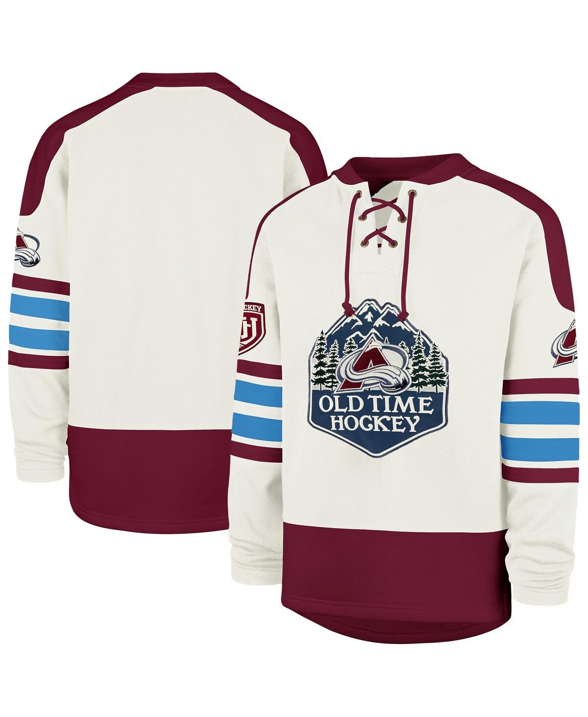 Click here for 47 Brand Mens Cream Colorado Avalanche Pond Hockey... prices
