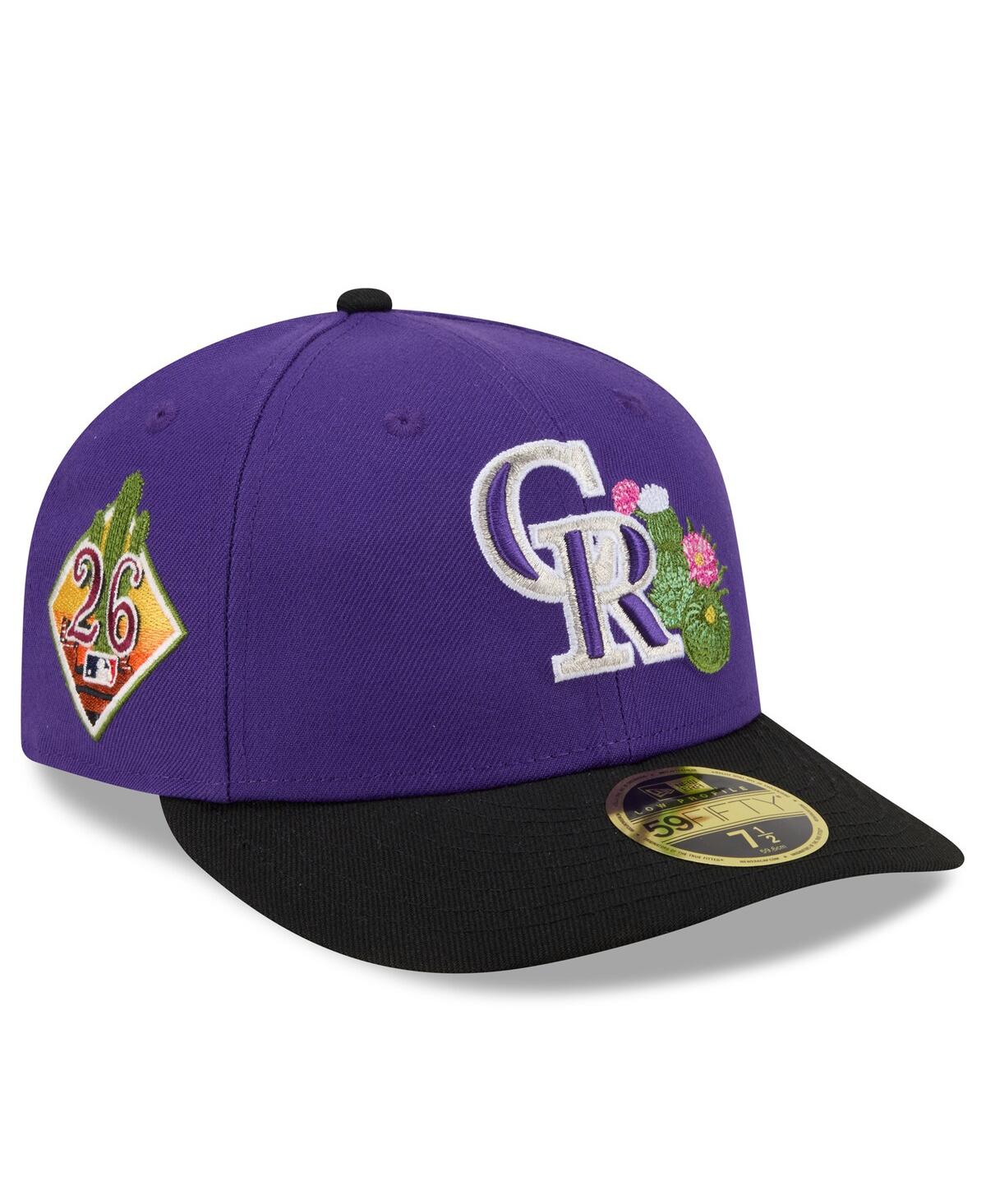 Click here for New Era Mens Purple/Black Colorado Rockies 2026 Sp... prices