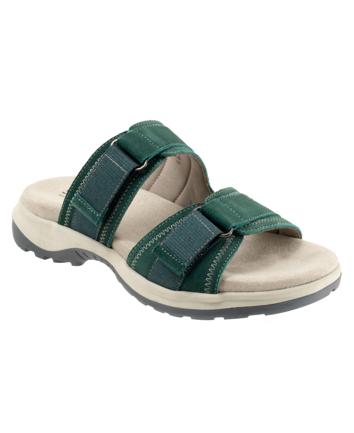 Click here for Softwalk Womens Oasis Sandal - Teal suede prices