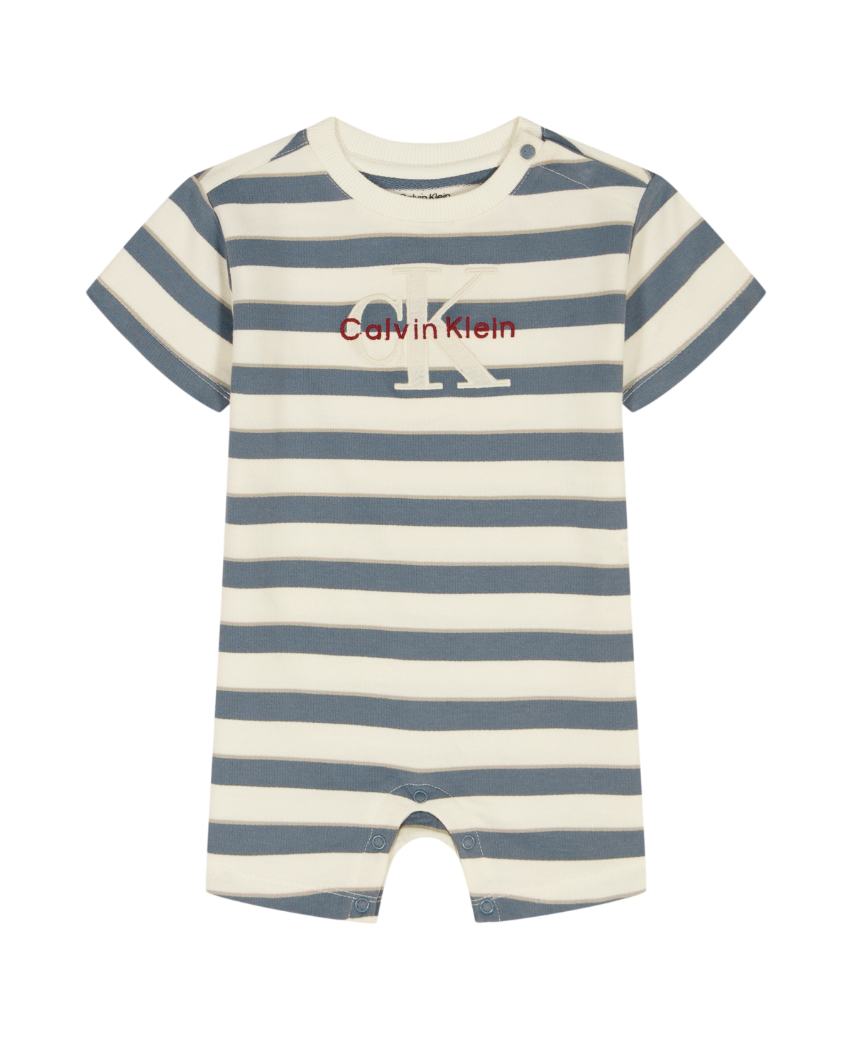 Click here for Calvin Klein Baby Boys French Terry Striped Crewne... prices
