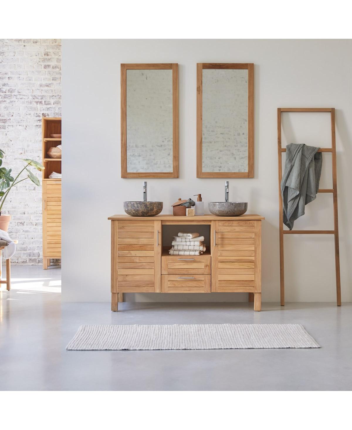 Click here for Tikamoon Solid Teak Wood Vanity Cabinet Wash Stand... prices
