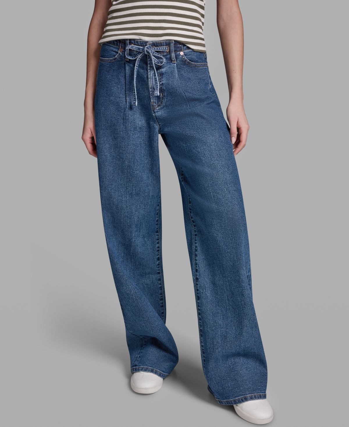 Click here for Bcbg Womens Mid-Rise Wide-Leg Jeans - Timeless prices