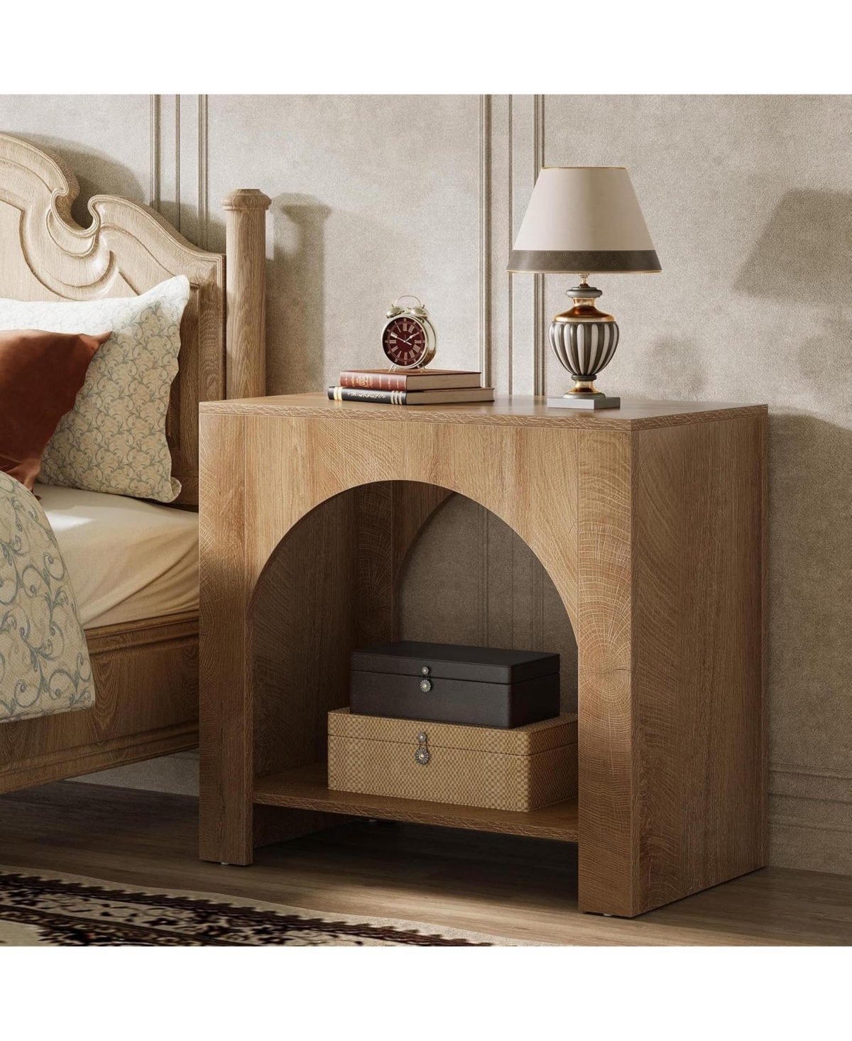 Click here for Tribesigns Nightstand with Storage  Large Bed Side... prices