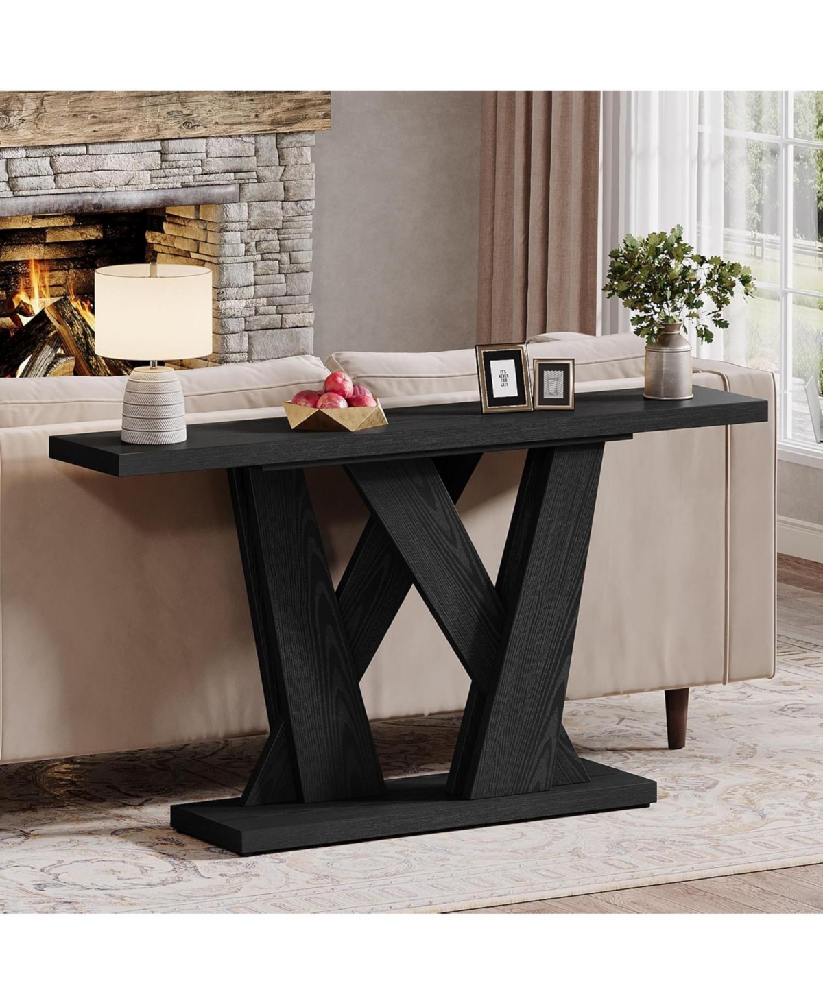 Click here for Tribesigns 55-Inch Farmhouse Console Table  Entryw... prices