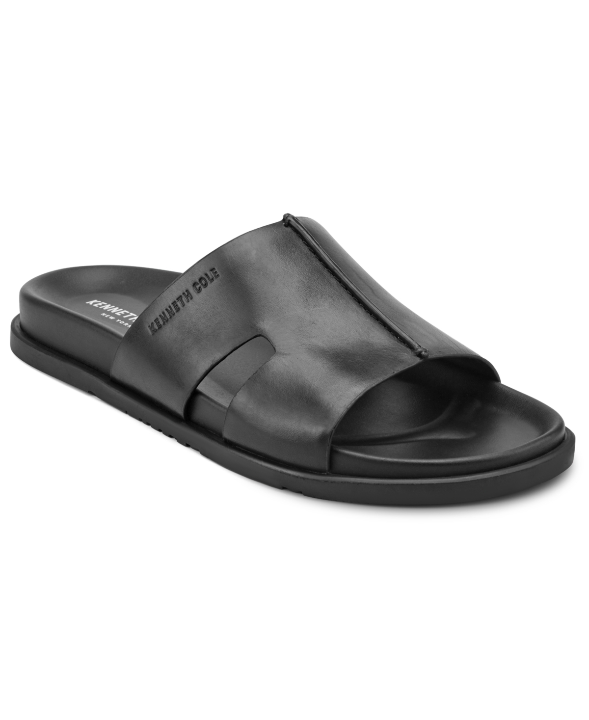 Click here for Kenneth Cole New York Mens Willy Slide Sandals - B... prices