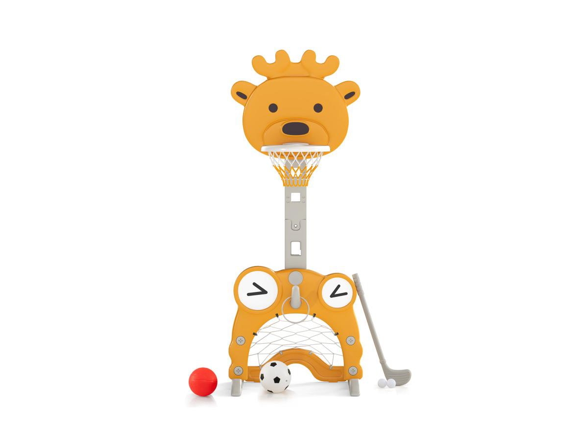 Click here for Hongge 4-in-1 Toddler Height Adjustable Basketball... prices