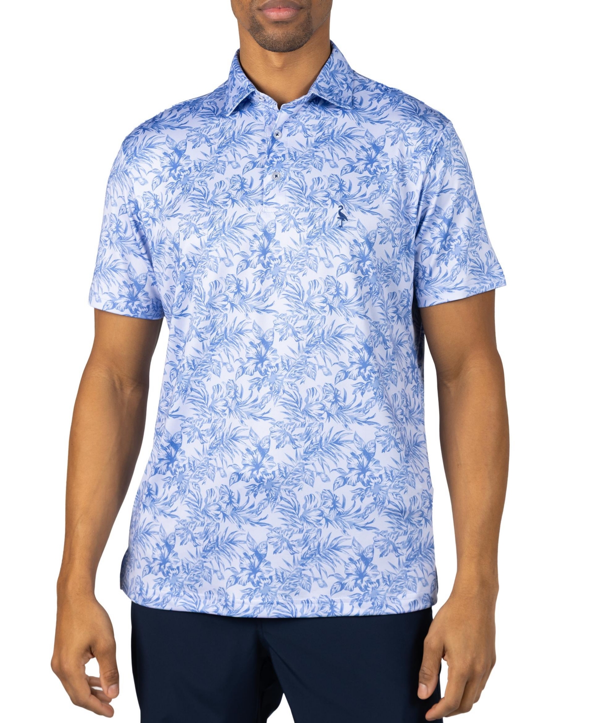 Click here for Tailorbyrd Mens Distressed Tropical Printed Perfor... prices