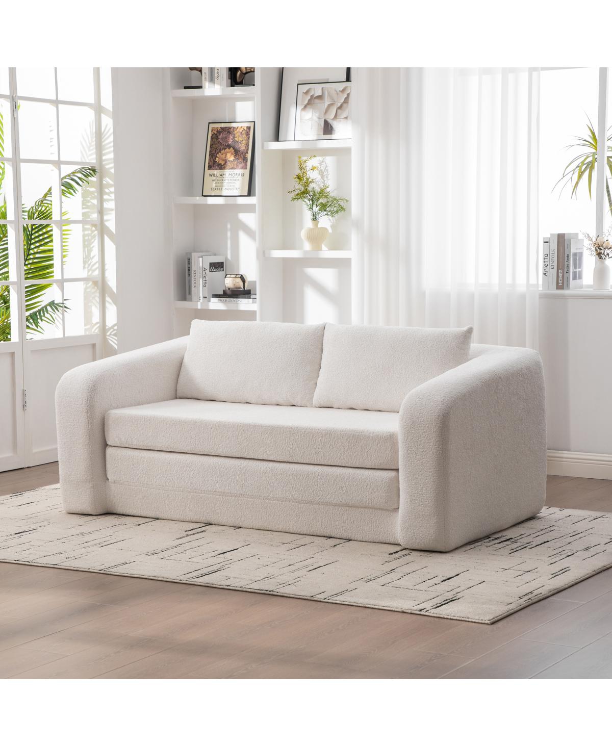 Click here for Streamdale Furniture 71 2-in-1 Pull Out Foldable L... prices