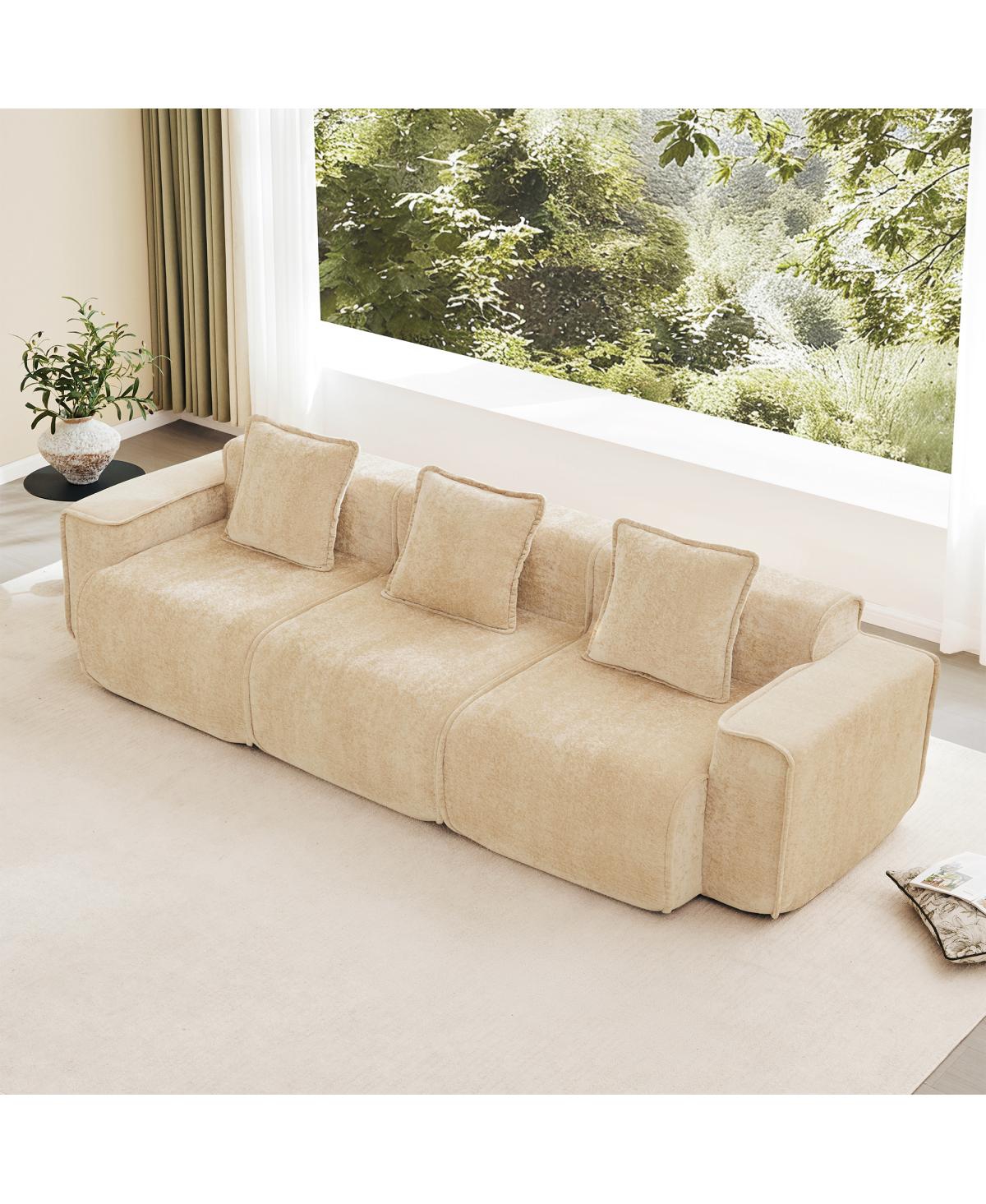 Click here for Streamdale Furniture Deep Seat Modular 3-Seat Bone... prices