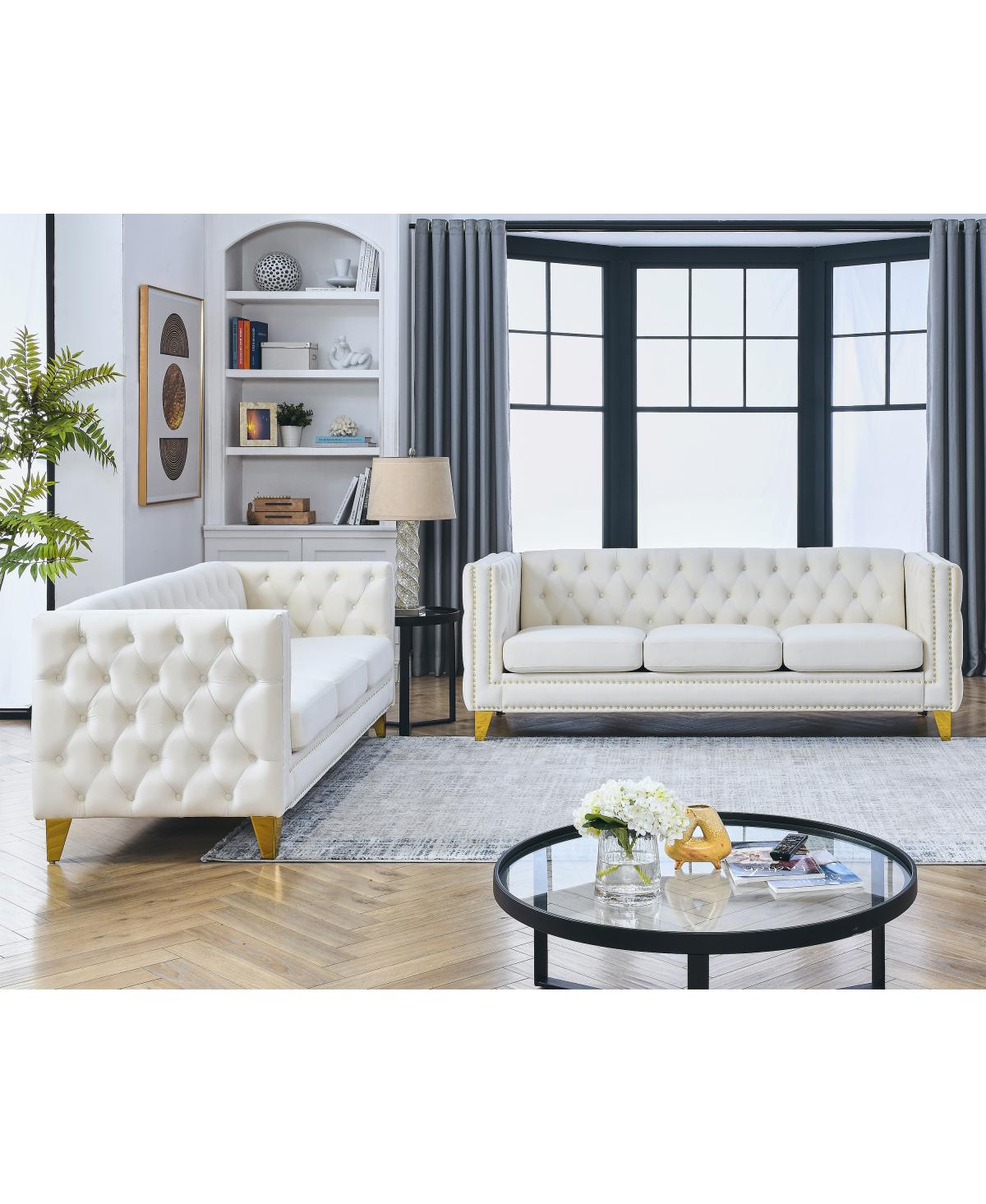 Click here for Streamdale Furniture Streamdale Velvet Sofa for Li... prices