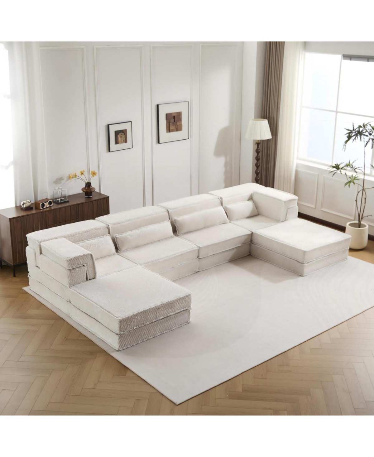 Click here for Streamdale Furniture Sofa  Convertible Floor Sofa... prices