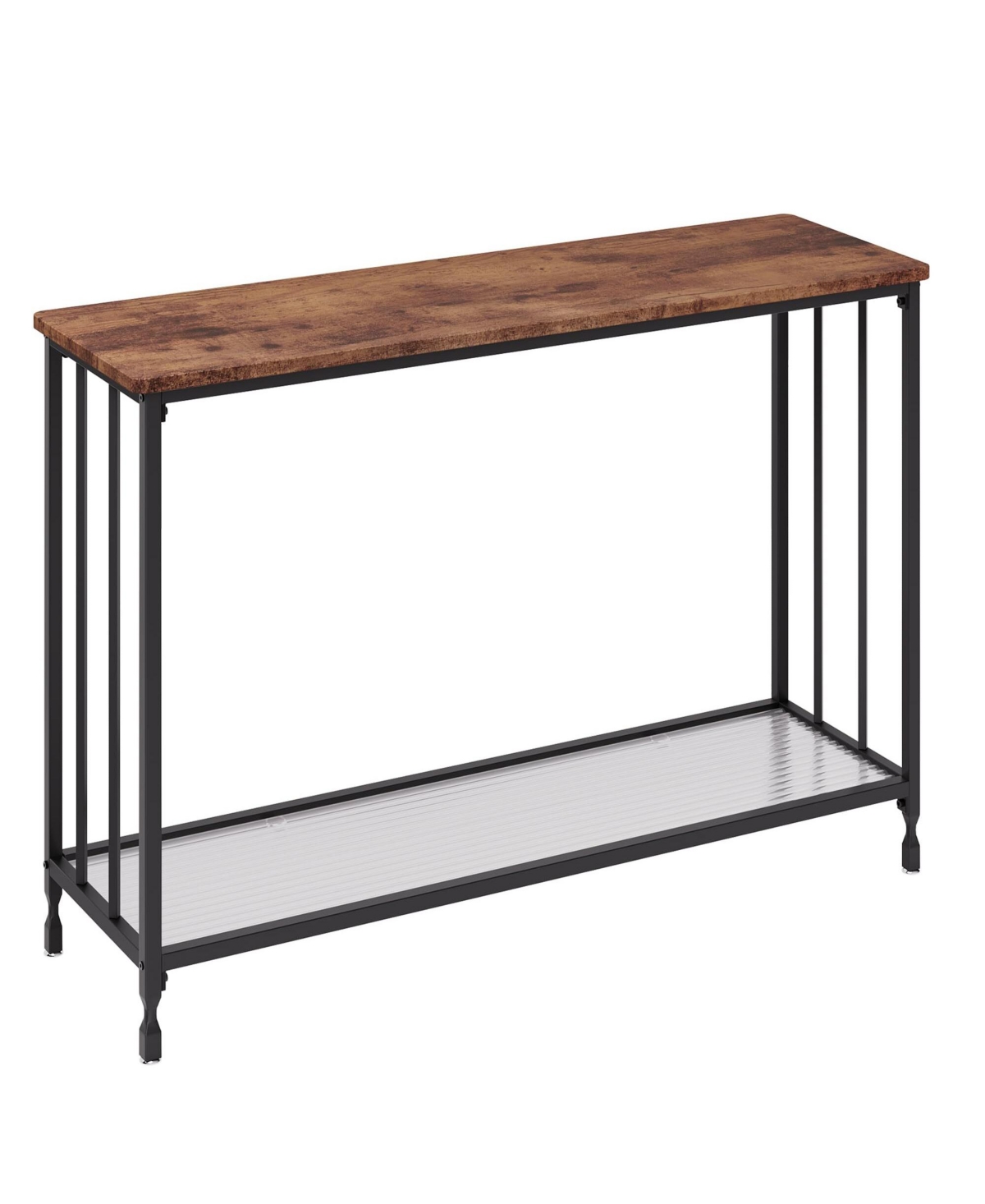 Click here for gaomon 41.5" Narrow Industrial 2-Tier Console... prices