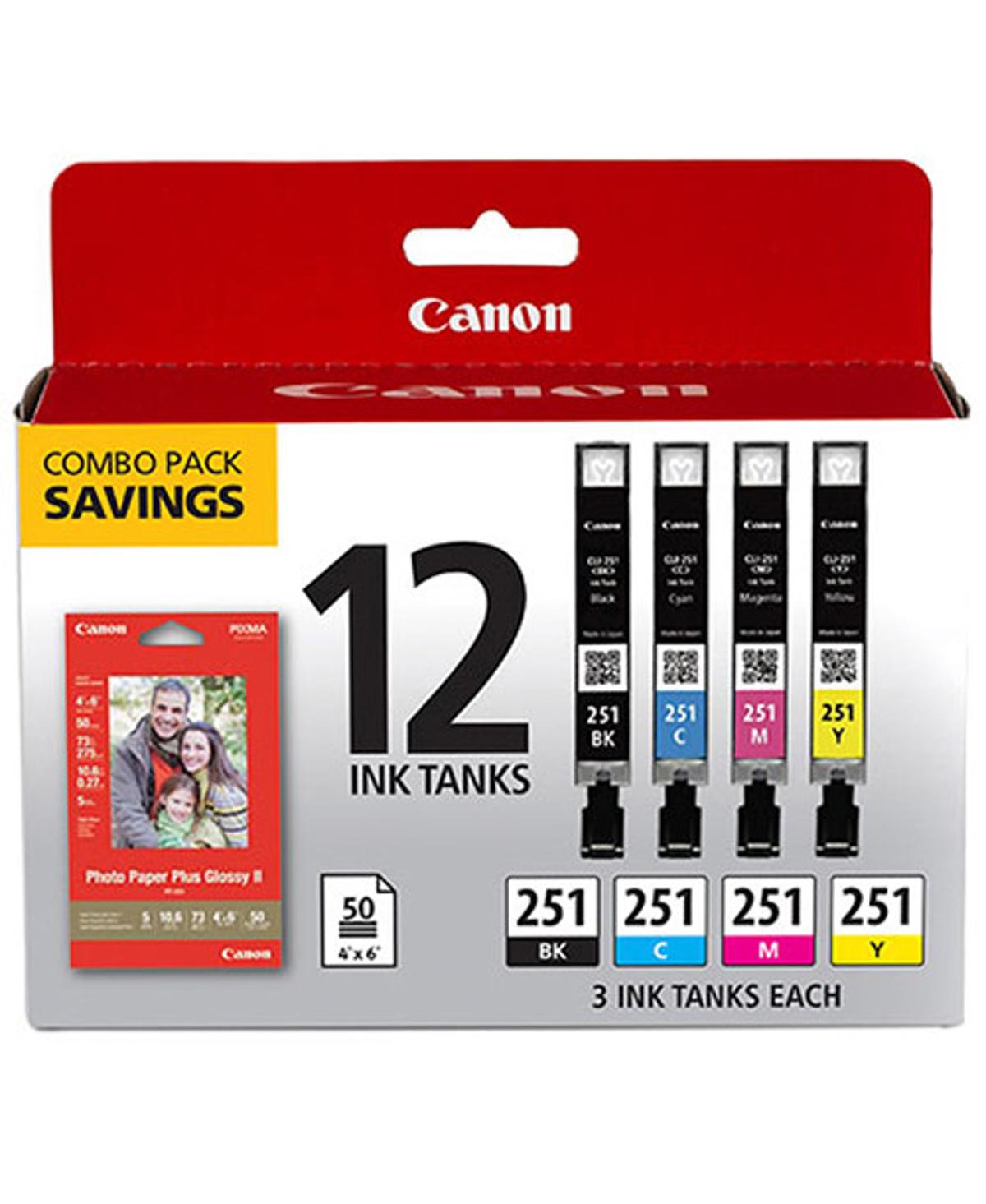 Click here for Canon Cli-251 12 Ink Combo Pack with Canon Photo P... prices