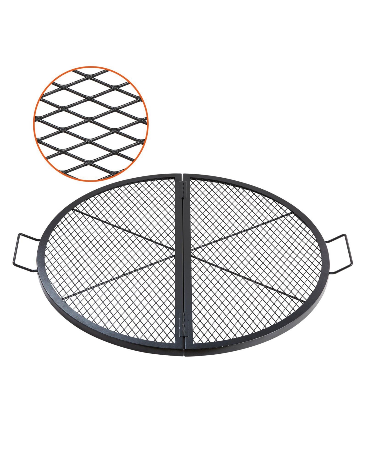 Click here for Ecooso 36 Inch Foldable Fire Pit Grill Grate  Heav... prices