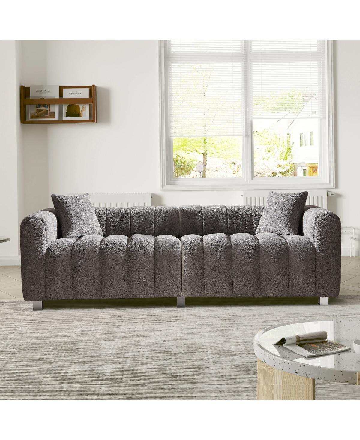 Click here for Streamdale Furniture Premium Velvet 3-Seater Sofa... prices