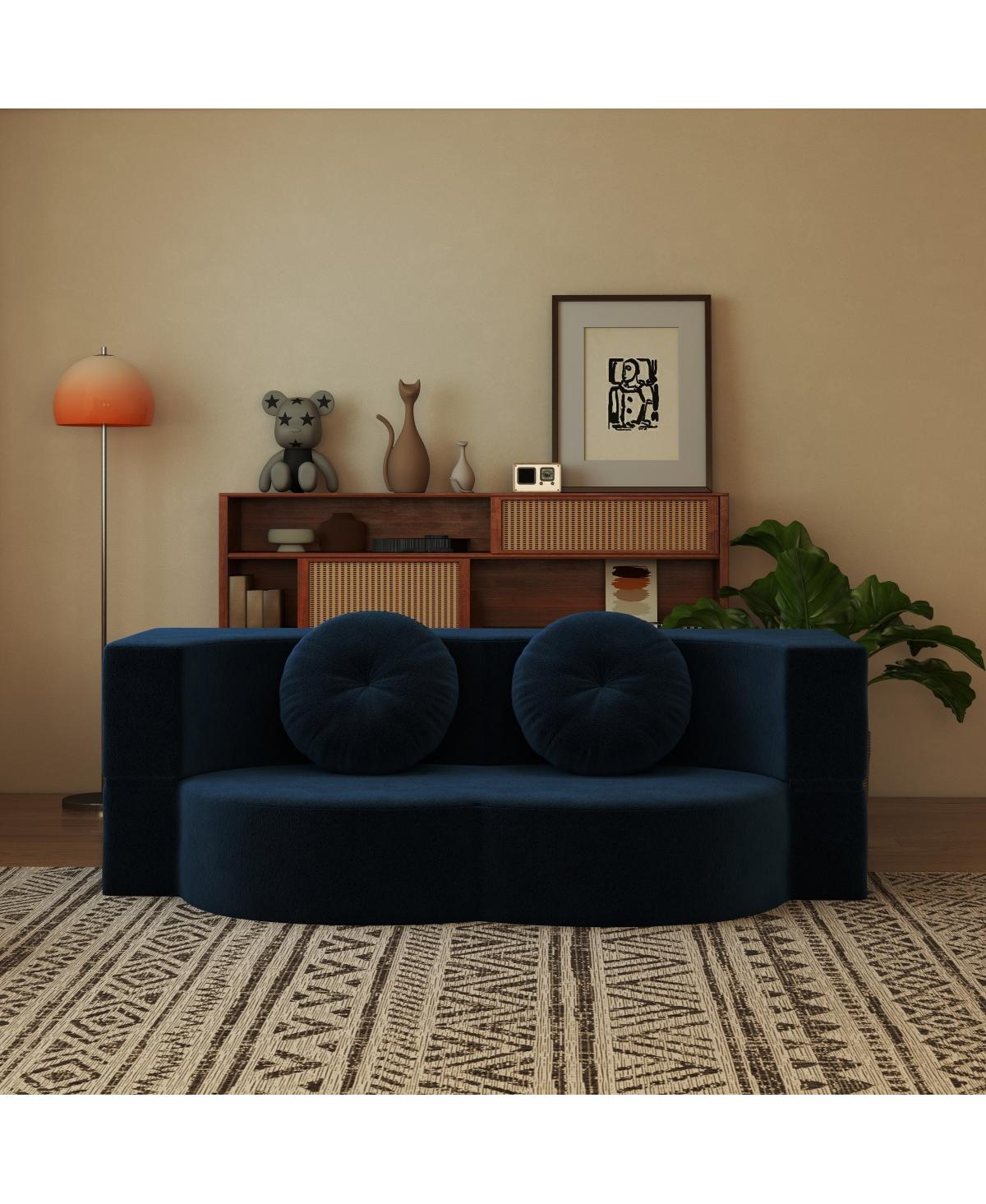 Click here for Streamdale Furniture Modern Floor Sofa with 2 Pill... prices