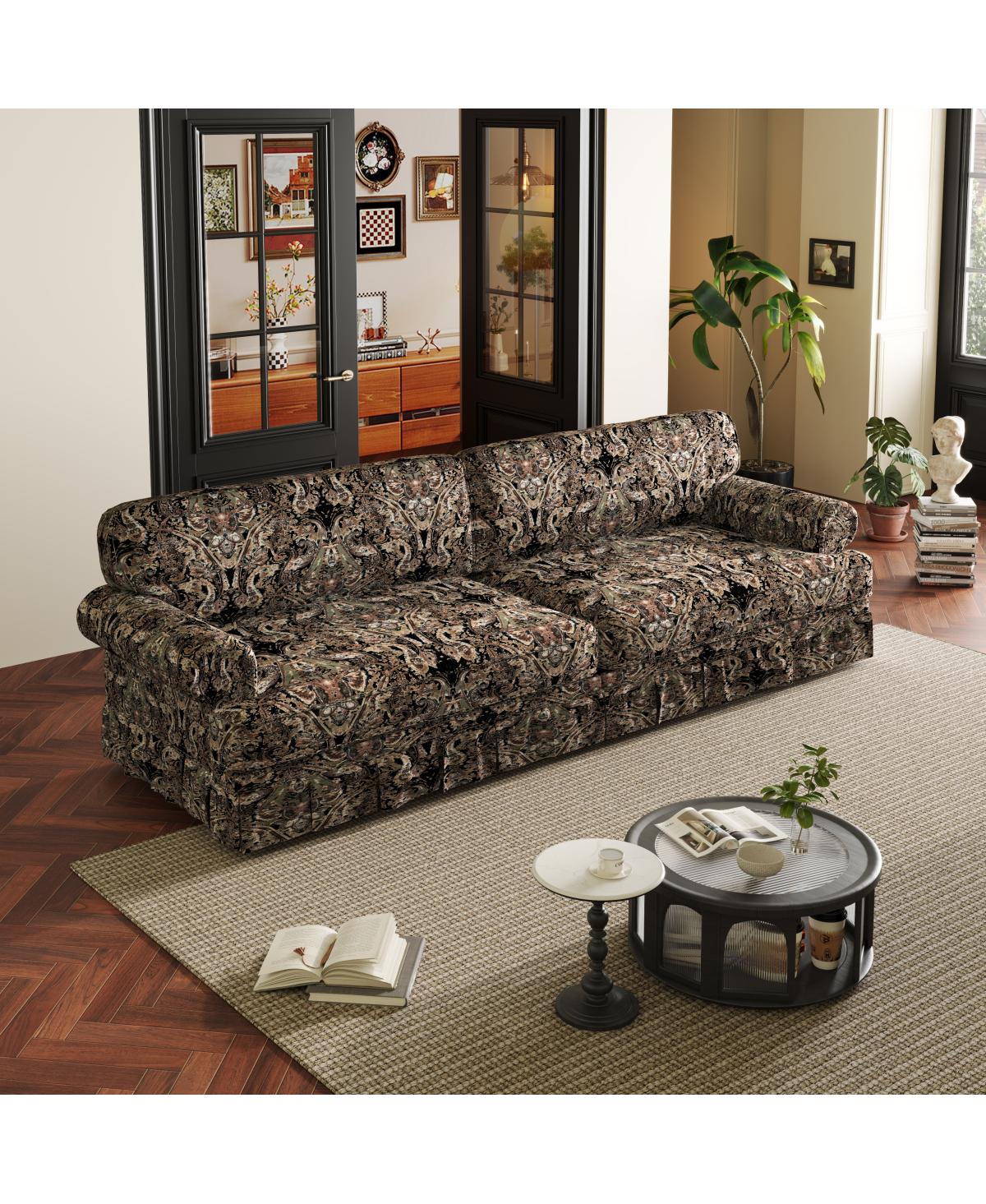 Click here for Streamdale Furniture 93.7 Oxford Fabric 4-Seater C... prices