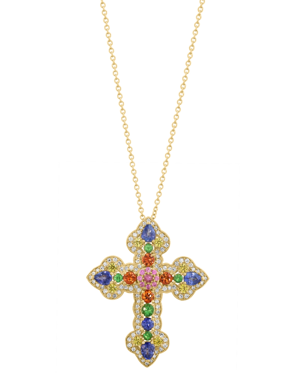 Click here for Effy Collection Multi Sapphire (1-7/8 ct. t.w.) &... prices