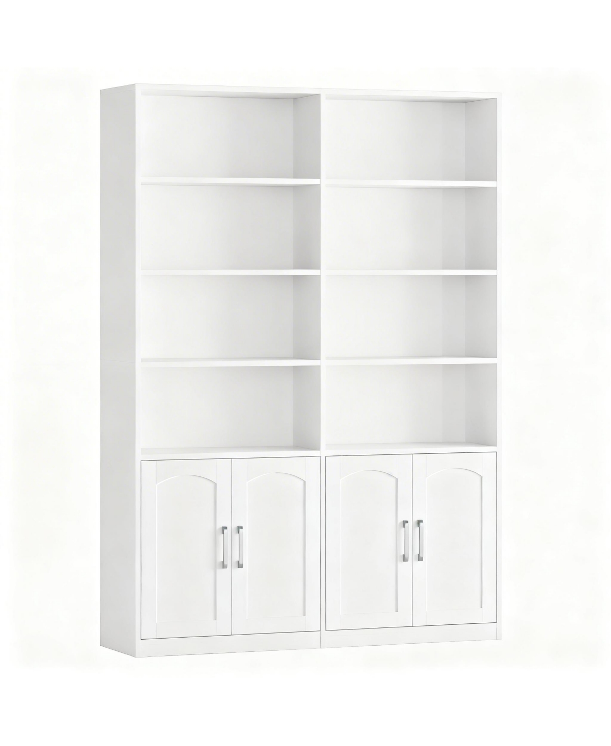 Click here for Yigii Bookshelf with Doors 6 Tier Double Wide Tall... prices