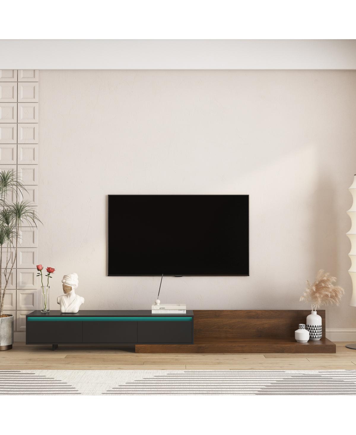 Click here for Streamdale Furniture Modern Tv Stand with Led Ligh... prices