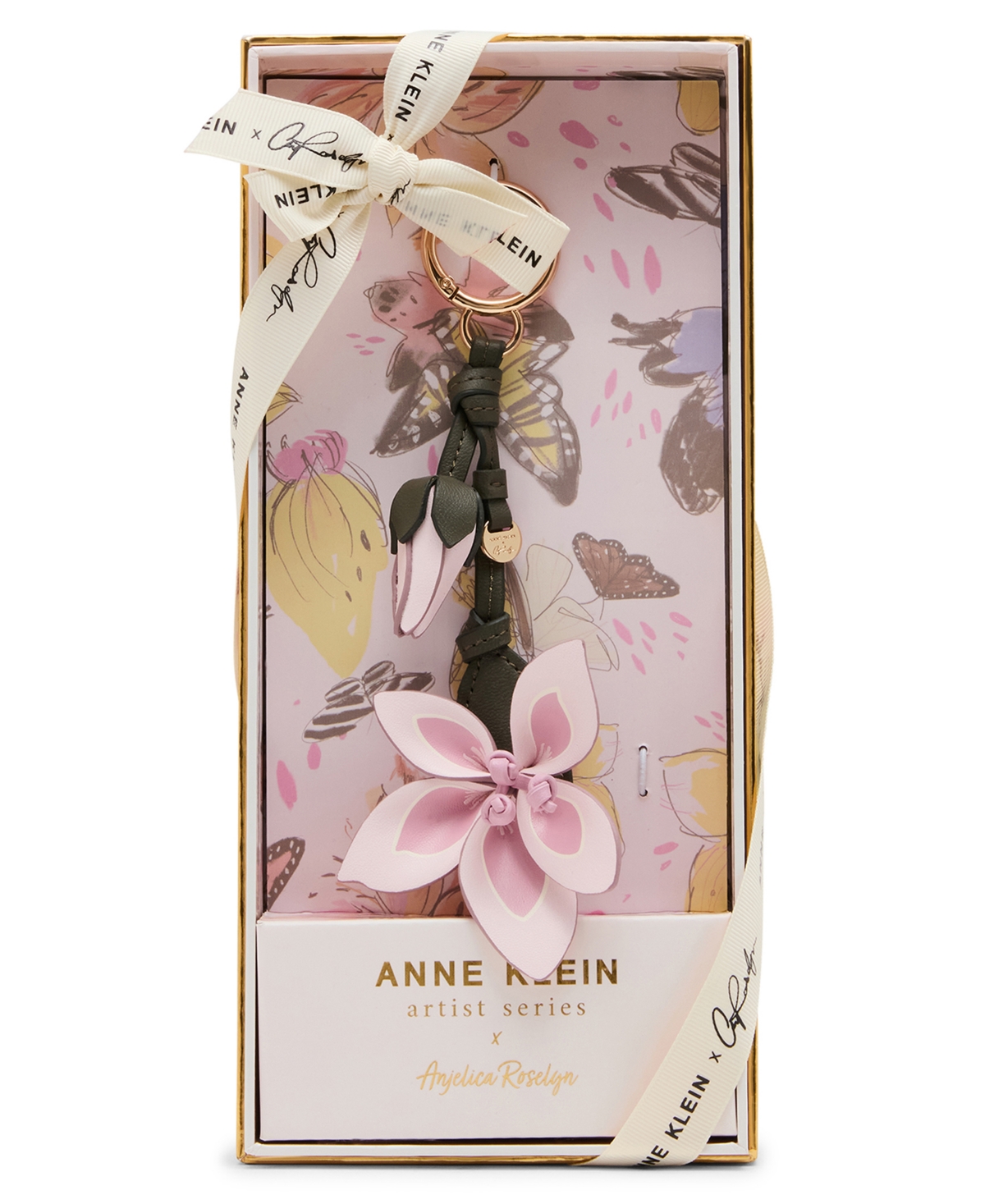 Click here for Anne Klein Flower Handbag Charms - Pink prices