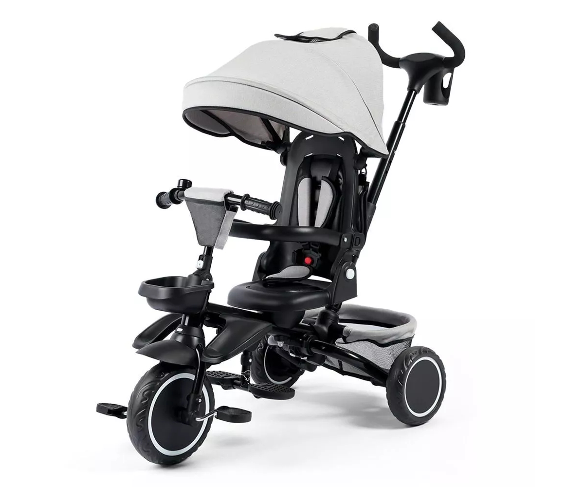 Click here for Kinder King 8-in-1 Folding Kids Tricycle Stroller... prices