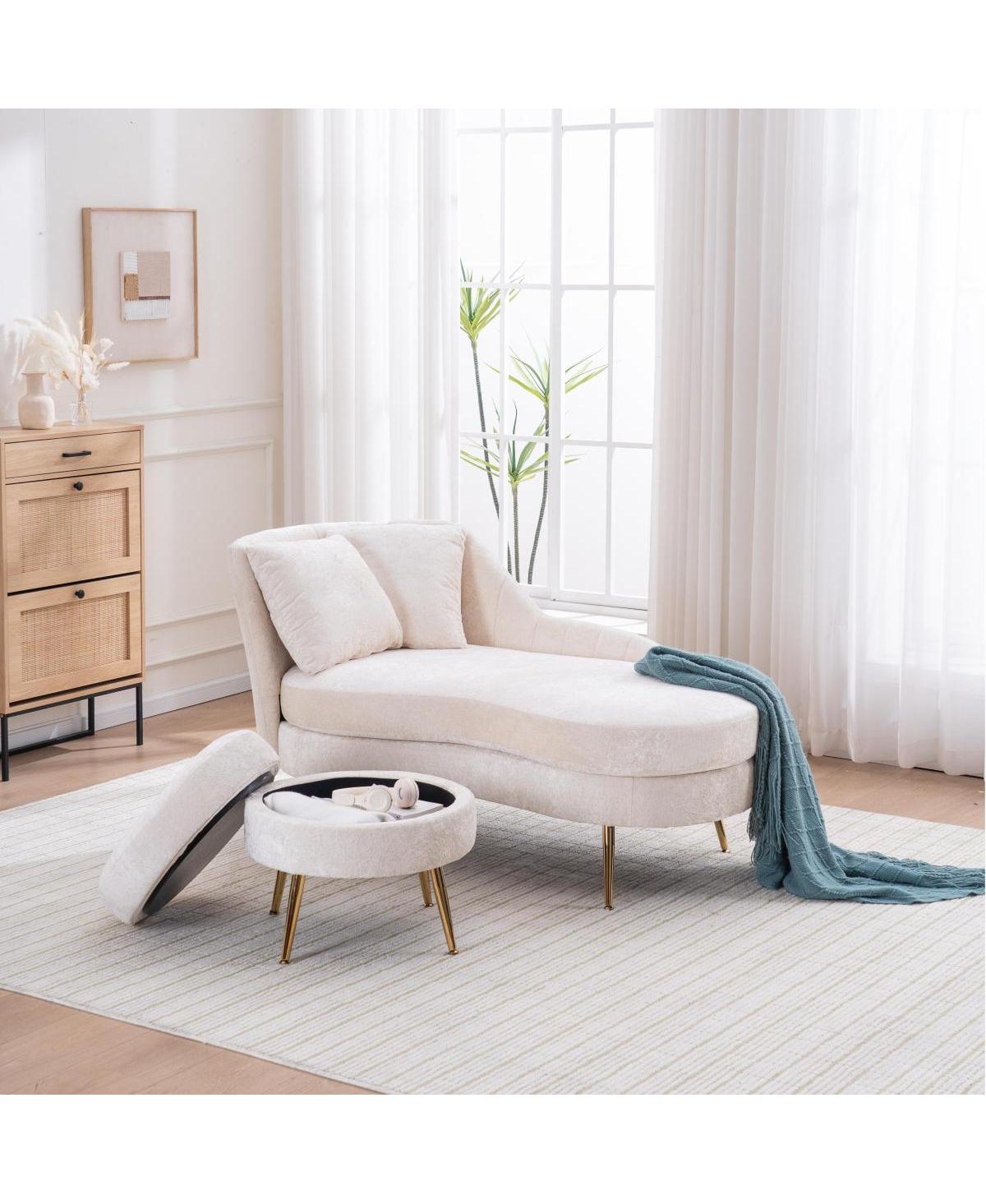 Click here for Streamdale Furniture Indoor Chenille Chair with Le... prices