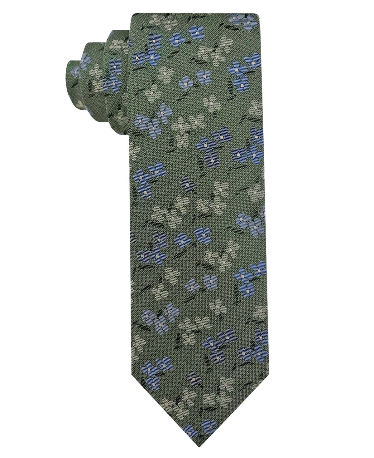 Click here for Van Heusen Mens Small Floral Tie - Mint prices