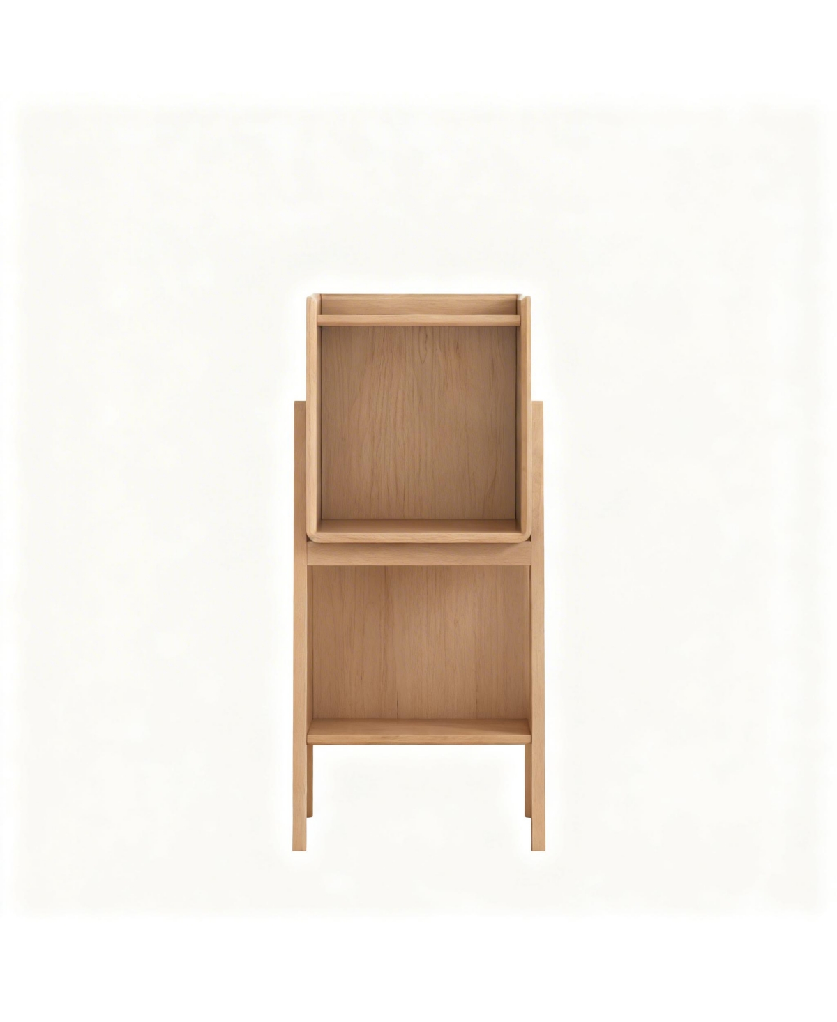 Click here for Solid Oak Ladder Shelf Nightstand 32.67" Tall... prices