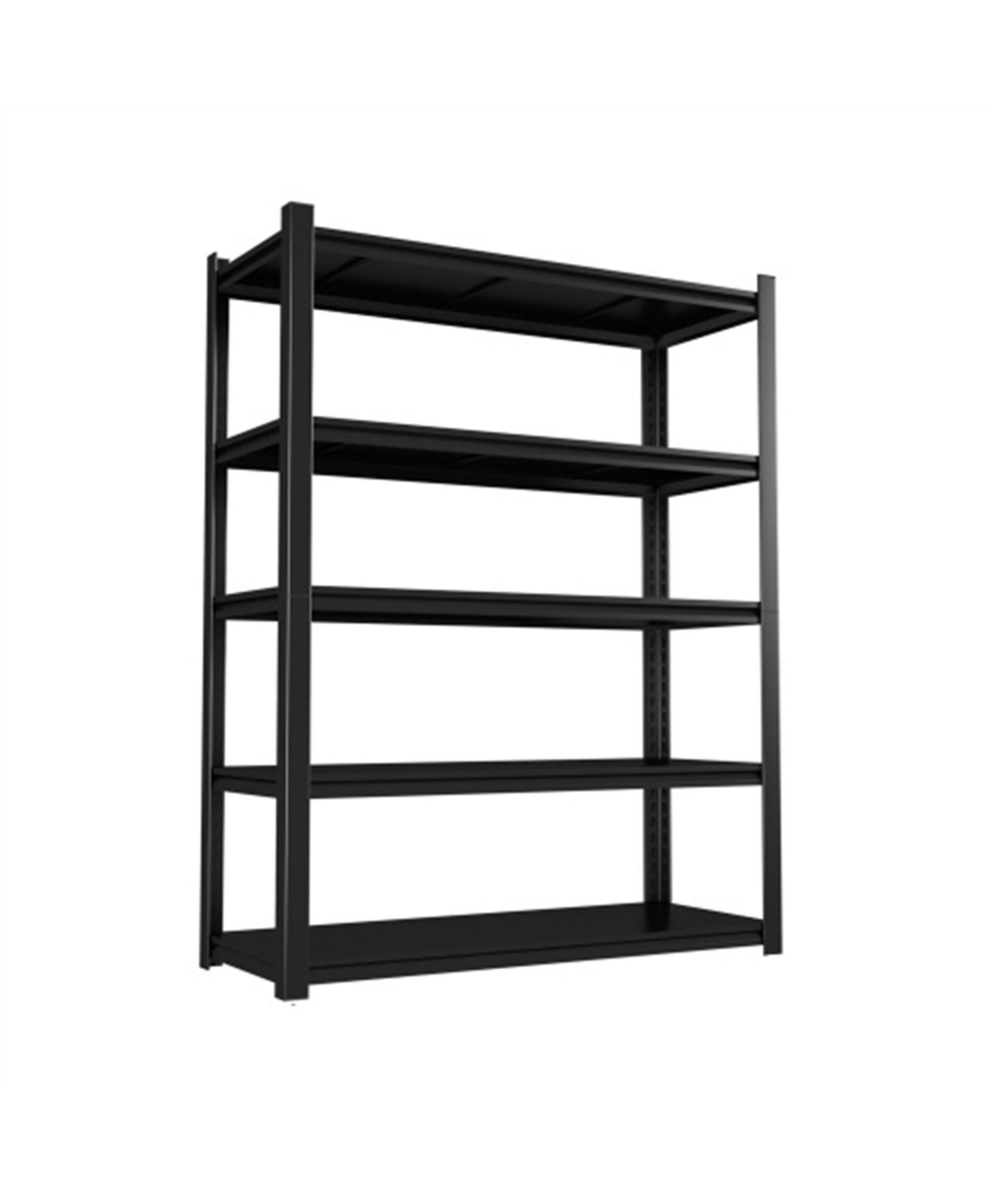 Click here for 59" Wide Black Metal Shelves with 5 Removable... prices