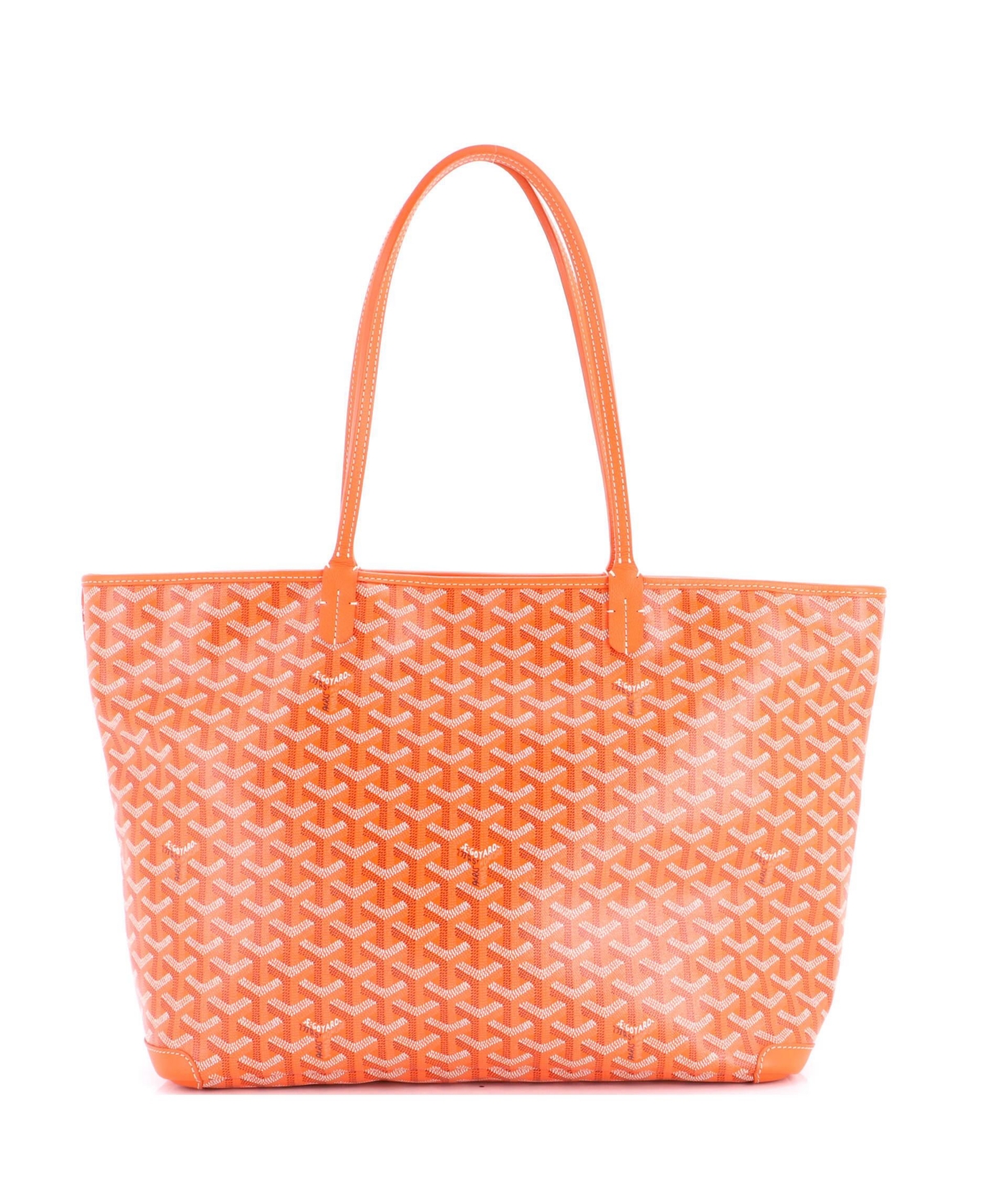 Click here for Pre-Owned Goyard Mm Artois Tote Coated Canvas - Or... prices