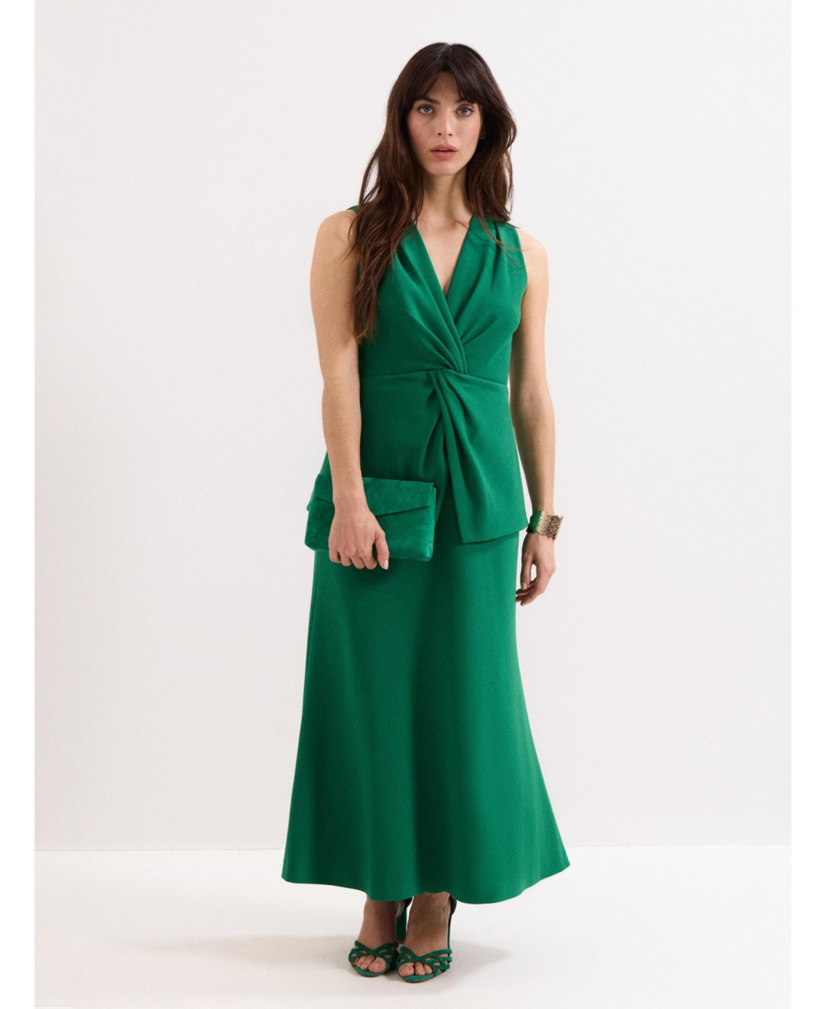 Click here for Phase Eight Womens Nisha Twist Front Maxi Dress prices