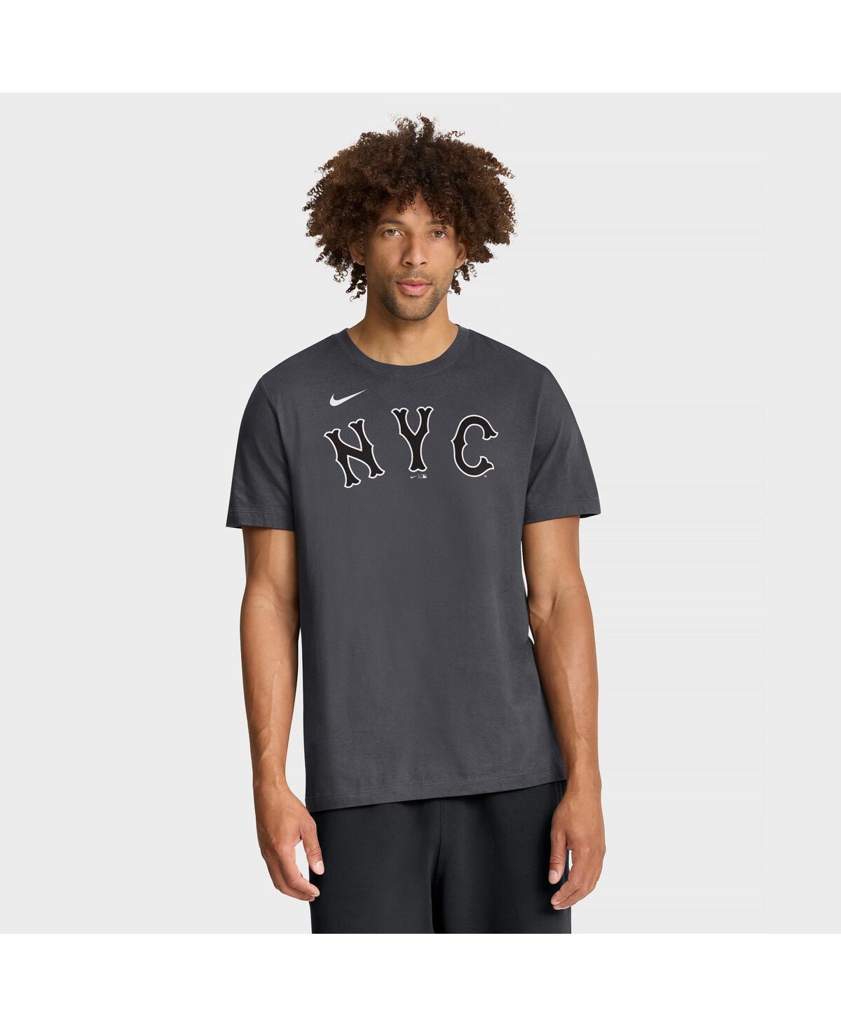 Click here for Nike Mens Anthracite New York Mets City Connect La... prices
